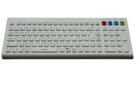 China 2.4G Bluetooth wireless medical keyboard washable by silicone material for sale