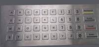 China outdoor industrial metal keypad with stainless steel 40 flat keys for kiosk parking system for sale