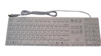 China FCC medical keyboard PS2 with 105 clean keys for cyber use for sale