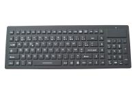 China wireless washable hospital keyboards with lock key and nano antmicrobial for sale