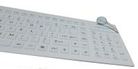 China wireless washable hospital keyboards with lock key and nano antmicrobial for sale