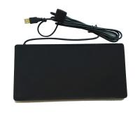China Small black medical silicone keyboard without keypad and mouse combo for hospital device for sale