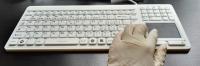 China AZERTY industrial keyboard mouse combo with trackpad cleanable by medical alcohol for sale