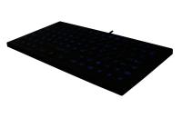 China waterproof industrial keyboard 89 button with mouse knob and left right click for sale