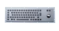 China Braille industrial keyboard with IPC vandal proof trackball from OEM factory for sale