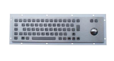 China Braille industrial keyboard with IPC vandal proof trackball from OEM factory for sale