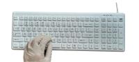 China man machine medical keyboard with CLEAN button for Taiwan medical computer for sale