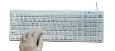 China man machine medical keyboard with CLEAN button for Taiwan medical computer for sale