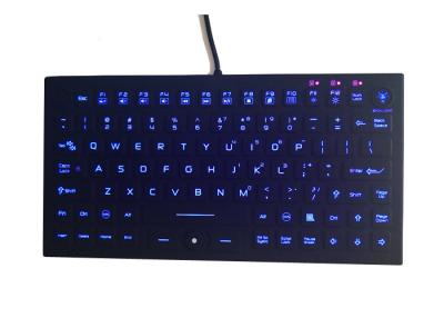 China IP68 Anti-salt fog Rugger Keyboard with Black Hula Mouse For Vessels for sale