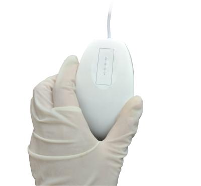 China Glove-use waterproof medical mouse with laser resolution for medical trolley for sale