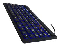 China smart ruggedized keyboard 89 keys with high key stroke and backlight for sale