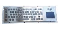 China 67keys rugged keyboard Usb Ps2 with Rear Panel Mount Sealed Touchpad for sale