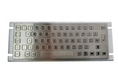 China IP65 dynamic industrial kiosk keyboard by vandal proof stainless steel for sale