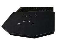 China 24V Rugged Keyboard MIL EMC with vehicle mounting MIS-D 75mm M4 solution for sale