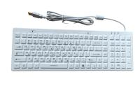 China IEC60512 Medical Keyboard 18mA with 106 Hebrew Keys Waterproof for sale