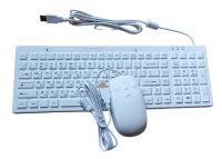 China IEC60512 Medical Keyboard 18mA with 106 Hebrew Keys Waterproof for sale