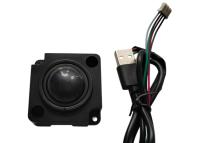 China quadrature black 25.mm trackball pointing device for medical computer for sale