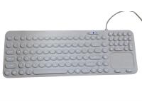 China Sealed Medical Keyboard with rugged touchpad and white light, medical computer keyboard for sale