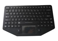 China MIL-STD 461 rugged keyboard with 88 keys and touchpad mouse for tablet for sale