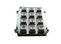 China vandal proof outdoor industrial phone keypad with 12 numerical keys and alphabet for sale