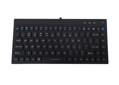 China 18KV ESD industrial keyboard with washable 88 keys and PS2 interface for sale