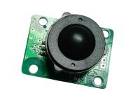 China 0.472 inch industrial trackball with rugged PCB and black housing for sale