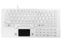 China oil proof industrial keyboard compact design with touchpad and Fn12 for sale