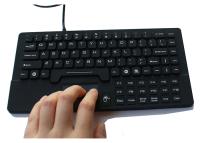 China oil proof industrial keyboard compact design with touchpad and Fn12 for sale