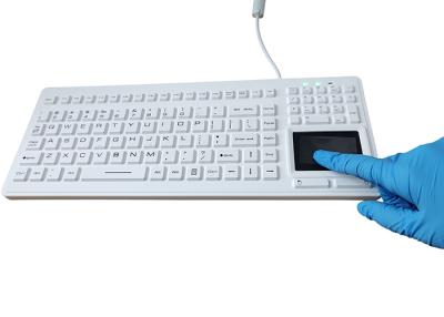 China OEM medical keyboard K10 with EMI trackpad for latex gloves hospital level for sale
