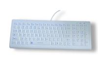 China Magnet fix Medical Keyboard Antibacterial With Backlit Against COVID-19 for doctor for sale
