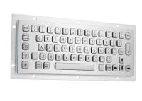 China oil proof industrial keyboard with stainless 64 ARABIC keys and 0.5m USB cable for sale