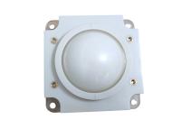 China 36mm industrial trackball PS2 white color with optical 1000DPI resolution for sale