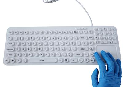 China German Medical Keyboard with active keys and IP68 sealed trackpad for sale