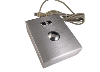 China IK09 industrial trackball movable with 2 buttons by metal enclosure for sale