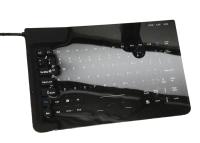 China 89 keys compact rugged keyboard waterproof with mouse knob EMC EN60601 for sale