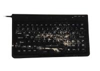 China 89 keys compact rugged keyboard waterproof with mouse knob EMC EN60601 for sale