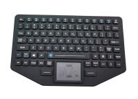 China Bluetooth wireless medical keyboard with 75mm VESA and trackpad mouse for sale
