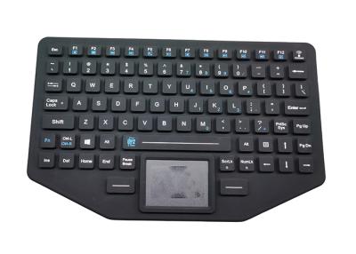 China Bluetooth wireless medical keyboard with 75mm VESA and trackpad mouse for sale