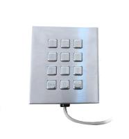 China enclosed Industrial Metal Keypad USB IP65 With 12 backlit key for sale