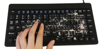 China SGS Medical Keyboard 88 keys with ESD protection for hospital computer use for sale
