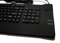 China IP68 Dustproof industrial keyboard with mouse buttons OEM AZERTY layout for sale