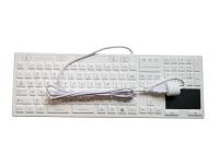 China magnetic medical keyboard anti-microbial with touchpad for hospital carts for sale