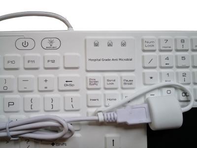 China Magnetic medical Keyboard disinfectant with washable Touchpad and OEM logo for sale