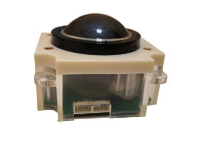 China ESD black 50mm big trackball module pointing device with laser sensor and ABS housing for sale
