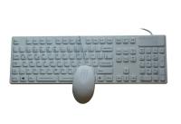 China German medical keyboard with QWERTZ and short USB cable 0.3m for sale