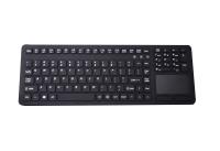China OEM medical keyboard K10 with EMI trackpad for latex gloves hospital level for sale