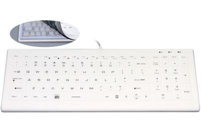 China EN 60950 Medical Keyboard Washable by Scissor Switch with backlight for sale