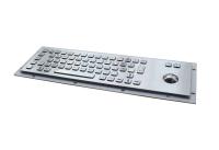 China metal industrial trackball keyboard braille with 38mm ball and 68 keys for sale