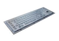 China metal industrial trackball keyboard braille with 38mm ball and 68 keys for sale