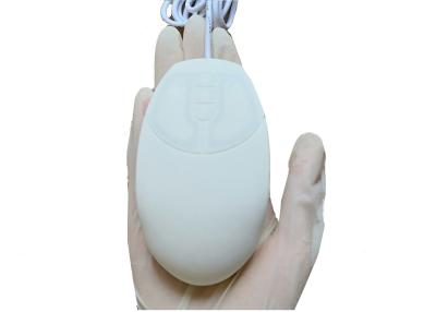 China IP68 medical mouse cleanable with 800CPI and USB cap for hospital use for sale
